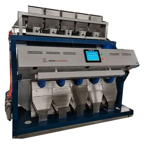 Automatic Seed Color Sorting Machine Single Phase Capacity 100kghr