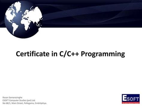 Basics Of C Programming Ppt Programming Languages Computing