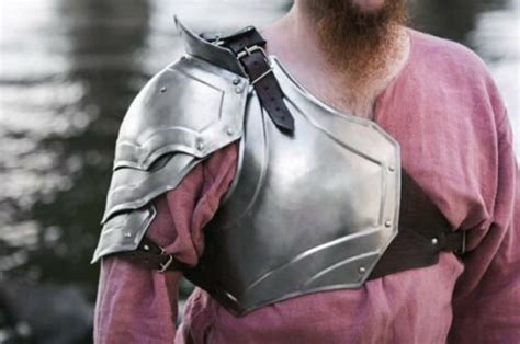 Medieval Pauldrons Armor Gladiator Steel Breastplate Cuirass And Etsy