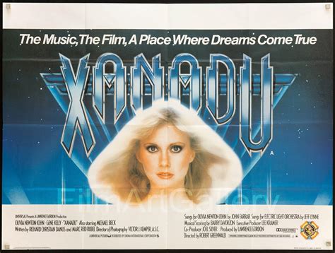 Xanadu Movie Poster Subway 2 Sheet 45x59 Original Original Xanadu