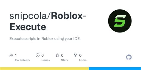 Github Snipcola Roblox Execute Execute Scripts In Roblox Using Your Ide