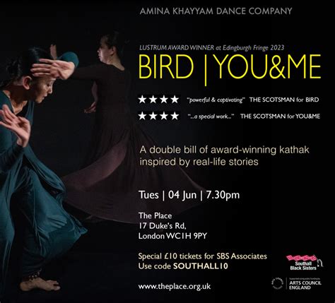Sbs Welcome All To Akdc Double Bill Youandme Bird Southall Black Sisters