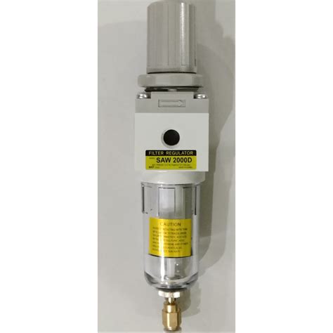 Saw2000m 02bdg Skp Rc1 4 Internal Taper Port Filter Regulator With Bracket And Gauge Auto Drain