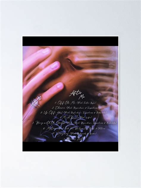 Sofaygo After Me Cover With Lyrics Poster For Sale By Riddlegenz Redbubble