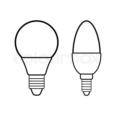 Led Bulb Vector At Collection Of Led Bulb Vector Free For Personal Use