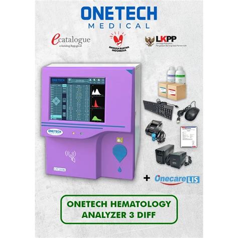 Jual Onetech Hematology Analyzer 3 Diff Accessories Software Lis