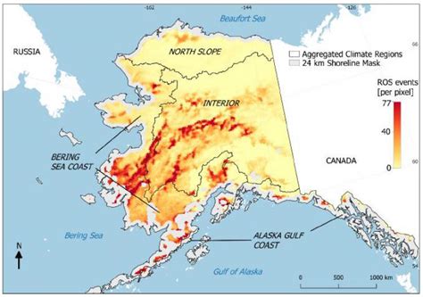 Detection Of Rain On Snow Events Across Alaska Land Imaging Report Site