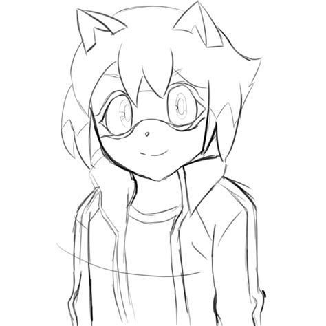 A Sketch Of Michiru Without Any Experience On Drawing Humansanime Characters Scrolller