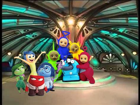 Teletubbies And Inside Out Friends By Splatgojira On Deviantart