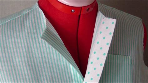 How To Sew A Shirt Button Placket Sewing A Shirt Part 3 Youtube