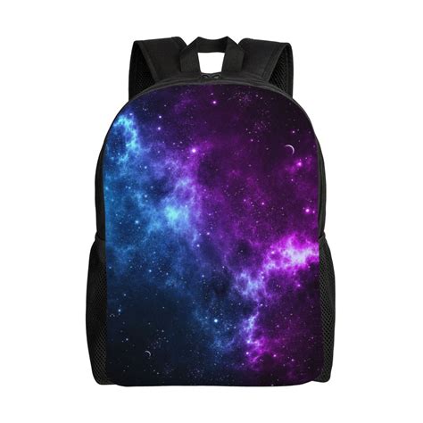 Universe Nebula Galaxy Backpack Travel Bag For Men Women Lightweight