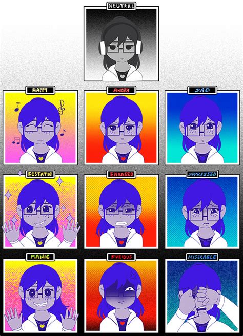 Omori Emotion Chart All Emotions Gamer Tweak