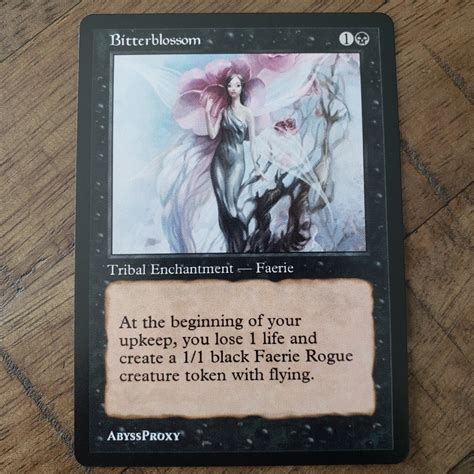 Bitterblossom B Mtg Abyss Proxy Shop Enhance Your Commander And