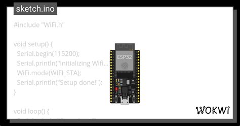 PERT SCANNING WIFI Copy Wokwi ESP STM Arduino Simulator