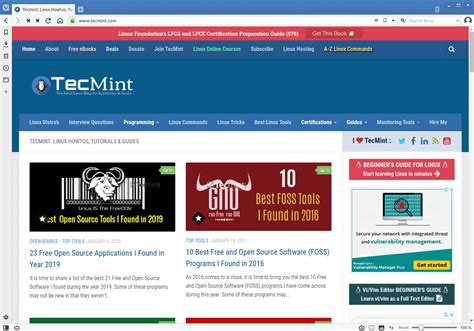 18 Best Web Browsers For Linux Desktop In 2024
