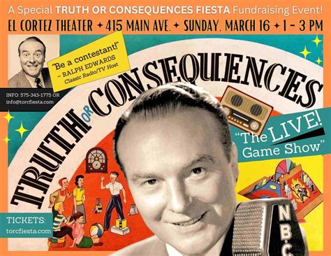 Truth Or Consequences The Live Game Show Visit Sierra County