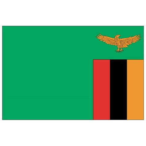 Zambian Vector Flag Free Vector Download Vectorportal