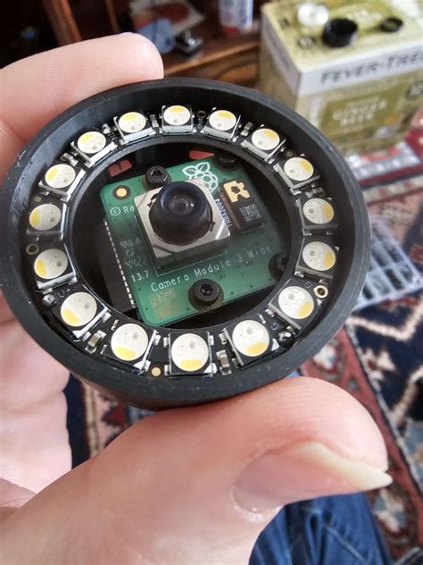 Raspberry Pi Camera 3 W 16 Led Ring Light By Purplehand Download