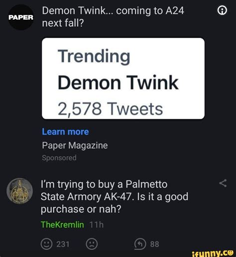 Paper Demon Twink Coming To Next Fall Trending Demon Twink 2578