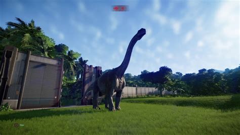Jurassic World Evolution The Camarasaurus Youtube