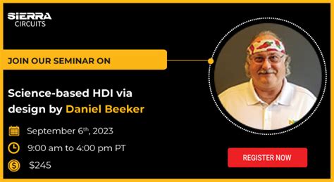 Hdi Via Design By Daniel Beeker Sierra Circuits