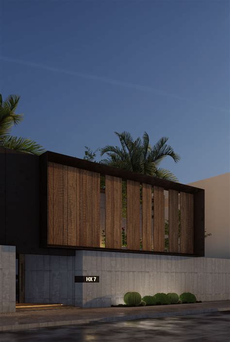 Modern Facade Render Behance