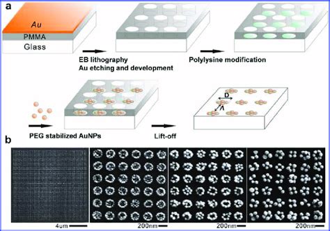 A Fabrication Procedure Of Ncas Using Template Assisted Assembly On