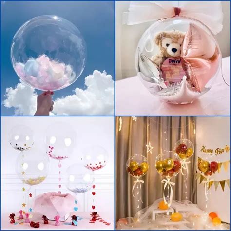 100 Mini Balão Bubble 10 Polegadas 25cm Topo De Bolo Cake à Venda Em Santo André São Paulo Por