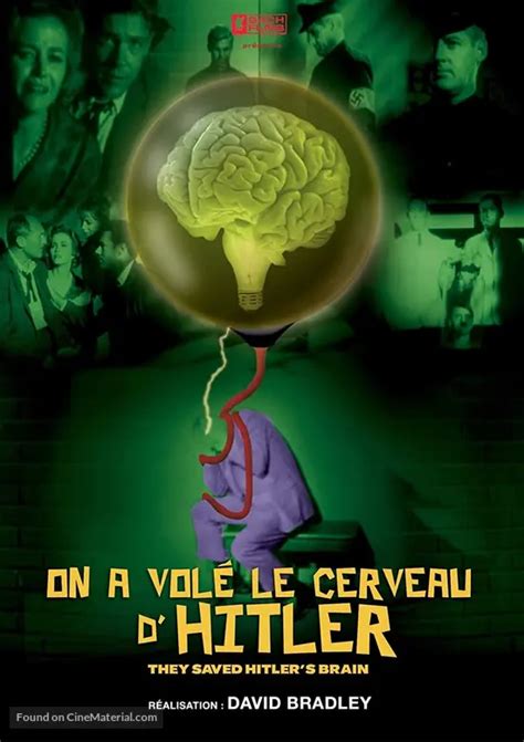 They Saved Hitlers Brain 1968 French Dvd Movie Cover