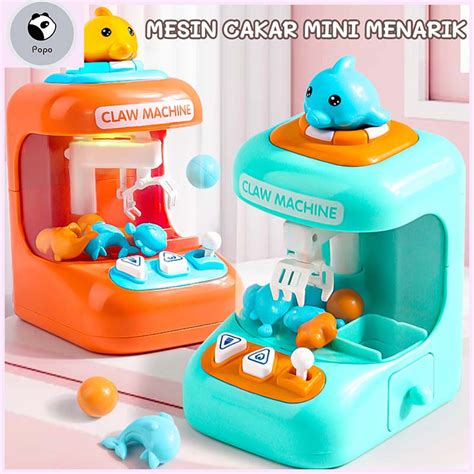 Jual Mainan Claw Machine Mini Mainan Capit Boneka Mesin Capit Boneka Doll Machine Shopee Indonesia