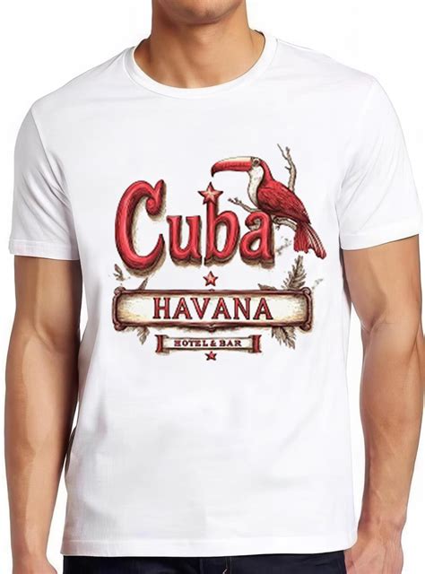 Havana Cuba Hotel And Bar Cuban Motel Famous Meme T Funny Tee Style