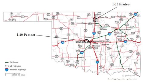 I 40 Oklahoma Map Oconto County Plat Map