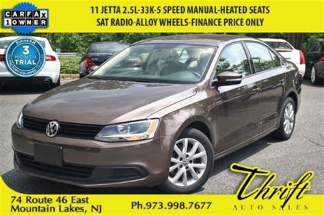 Purchase Used 11 Jetta 2 5l 33k 5 Speed Manual Heated Seats Sat Radio Finance Price Only In