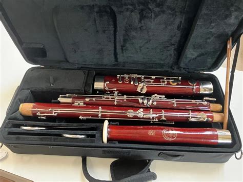 Extra Clean Vintage Schreiber Bassoon New Pads With New Case 2