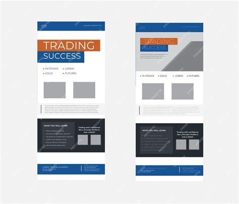 Premium Vector Asset Trading Roll Up Banner Template