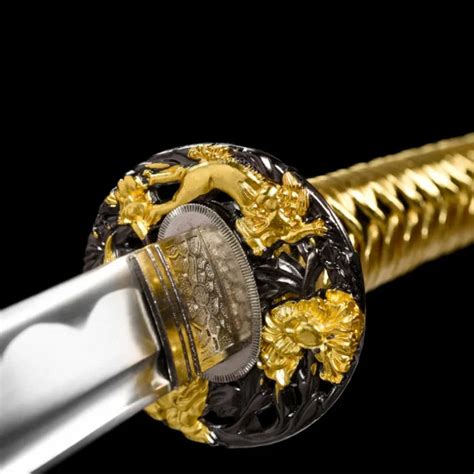 Black And Gold Katana Katana