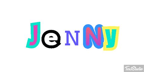 Jenny Name Animated  Logo Designs