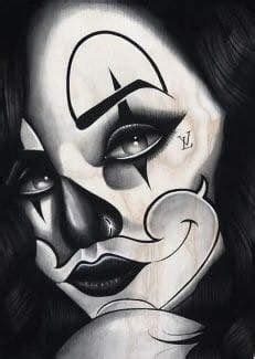 Sad Cholo Clown Drawings