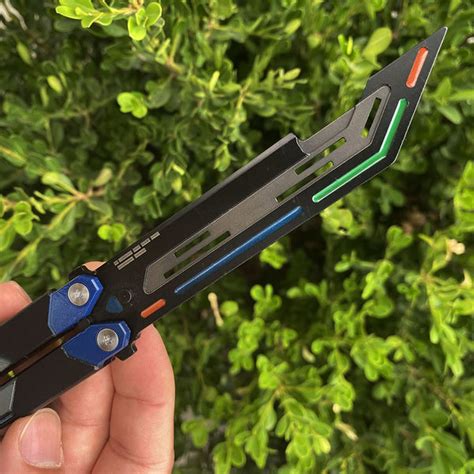 Rgx Knife 2 0 Rgb Balisong Trainer Leones Marvelous Items