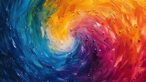 Vibrant Swirl Of Colors A Mesmerizing Whirlwind Stock Illustration Illustration Of Grey