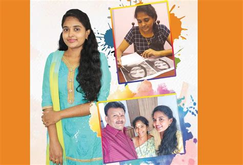Varshitha Who Made Caligraphy Her Signature அழகான எழுத்துக்களையே தனது