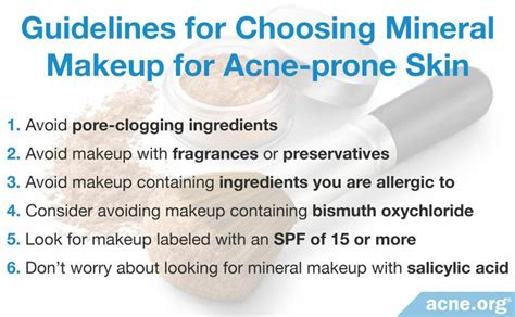 Is Mineral Makeup Good For Acne