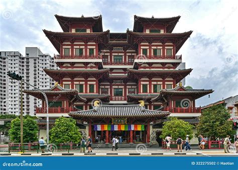 Buddha Tooth Relic Temple And Museum Singapore Editorial Photography
