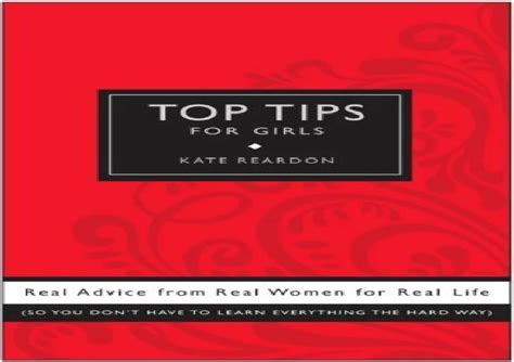 Ppt Download Top Tips For Girls Real Advice From Real Women For Real