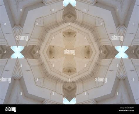 A Scenic View Of Mirrored Visualizations Made Of Architectural Elements