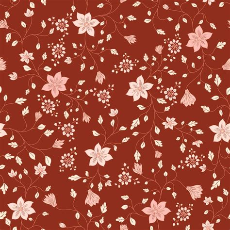 Premium Vector Beautiful Ditsy Swirl Pattern