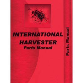 Parts Manual 484 Fits International 484 484