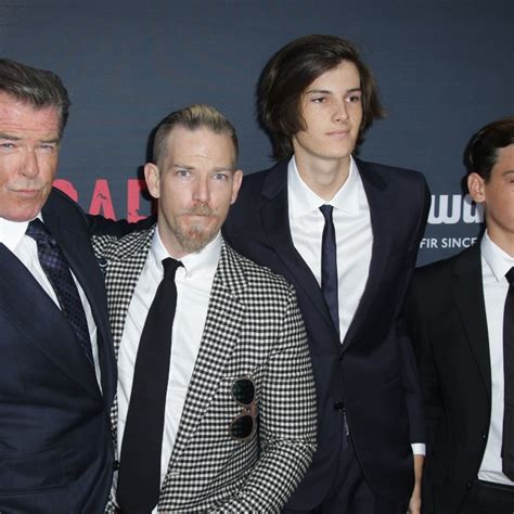 Pierce Brosnan And Keely Shayes Son Paris Looks Identical To His James