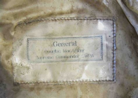 General Douglas Macarthurs Cap