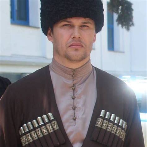 Circassian Man Cross Necklace Necklace Color